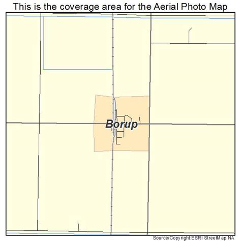 Aerial Photography Map Of Borup Mn Minnesota