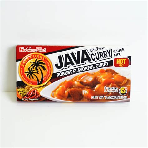 House Java Curry Hot 185g 9 Servings Items Waso Japanese Food And Grocery Delivery In Uk