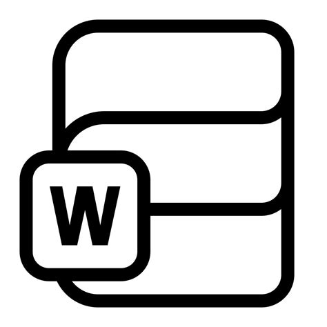 Microsoft Word Logo Icons Logos Symbols Free Download Png Svg