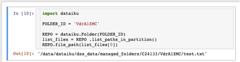 How To Get Absolute Path Of A File In A Managed Folder — Dataiku Community