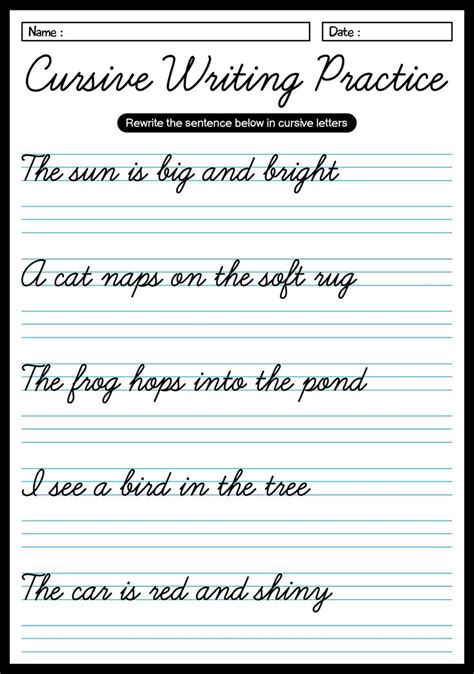 12 Cursive Writing Worksheets With Arrows Learning Cursive Cursive Writing Worksheets