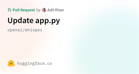 Openai Whisper Update App Py