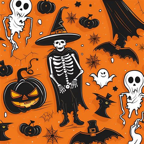 Download Halloween Pumpkins Bats Royalty Free Stock Illustration