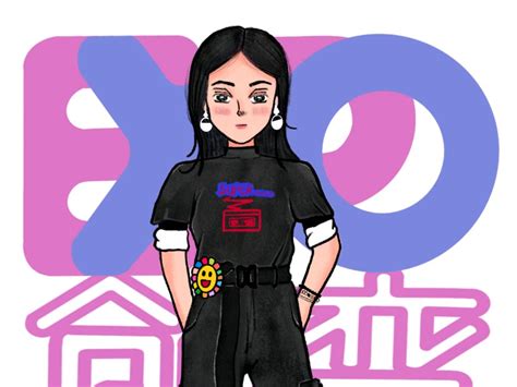 画自己系列睡不醒珠珠女侠 站酷zcool