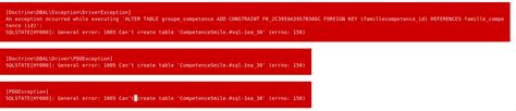 Résolu Projet Symfony 3 Erreur Sur Dump Base Foreignkey Par Robin Ramel Page 1