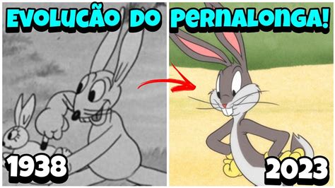A EvoluÇÃo Do Pernalonga 1938 2023 Youtube