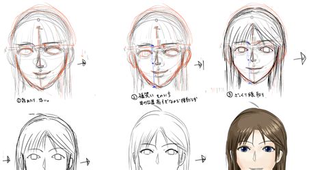 初心者 可愛い顔を求めてあれこれ 初老から始めるお絵かき練習のイラスト Pixiv