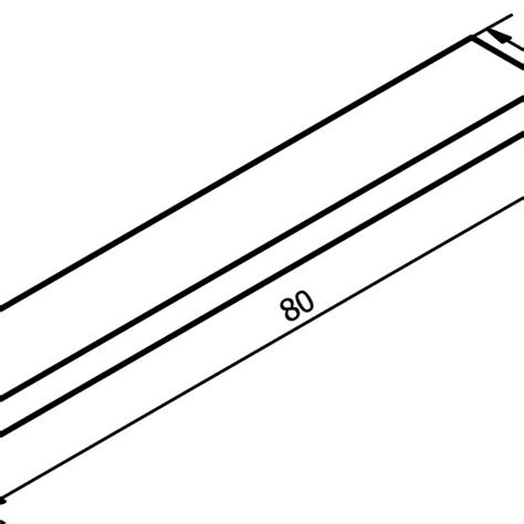 Schematic Representation Of Specimen Geometry Download Scientific Diagram
