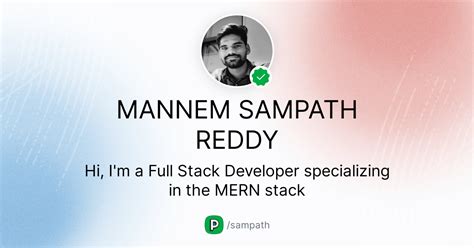 mannem sampath reddy peerlist
