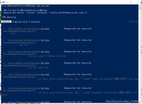 Vue编译报警告—eslint代码检测sealing Asset Processing Terserplugin Csdn博客
