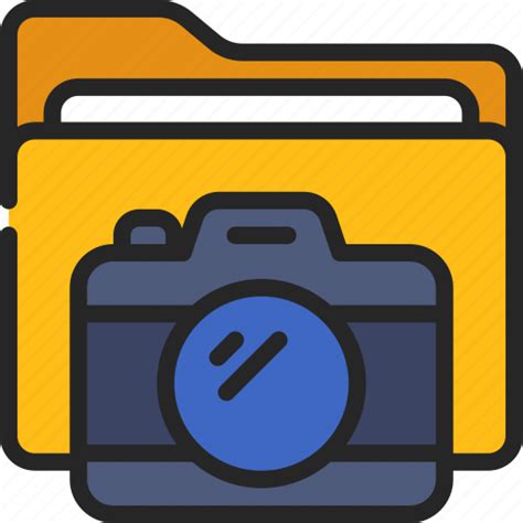 Camera Folder Files Computing Icon Download On Iconfinder