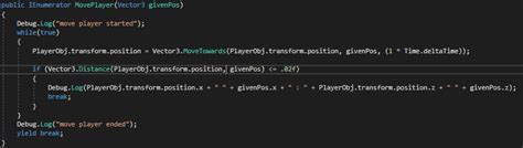 What In The World Is Going On Here Debug Says Object Has Moved But