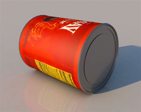 올리브 캔 3d 모델 29 C4d Obj Fbx 3ds Unknown Free3d