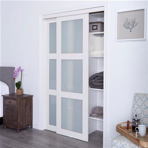 Sliding Frosted Glass Closet Doors A Stylish And Practical Upgrade For
