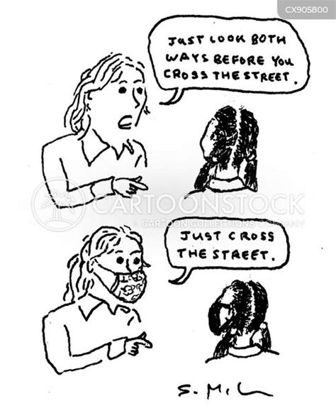 Street Crossing Safety Cartoons And Comics Funny Pictures From