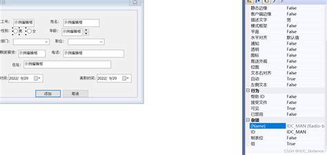 Mfc常用控件练习（demo Windows企业人事管理系统）mfc Demo Csdn博客