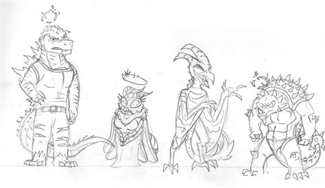 Hazbin Helluva Boss Godzilla And Co By Toonholt On Deviantart