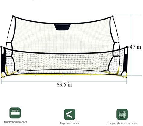 Double Sided Soccer Rebounder LS S The Best Sports Netting Manufacturer In China