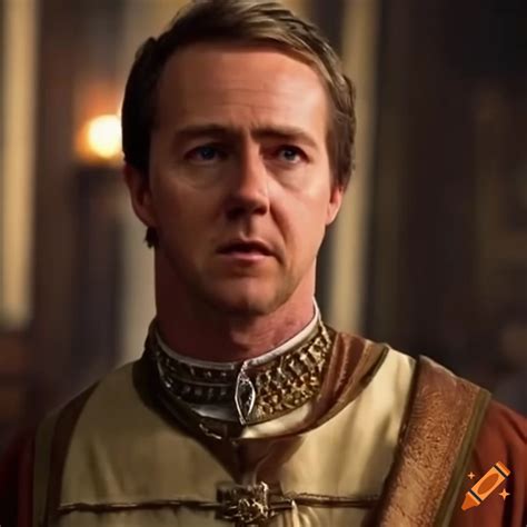 Edward Norton As The Leper King Baldwin Iv In The Film🕕 Descobrindo A