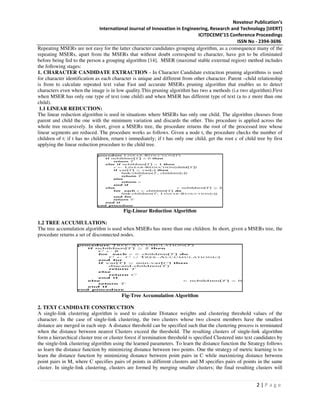Robust Text Detection And Extraction In Natural Scene Images Using