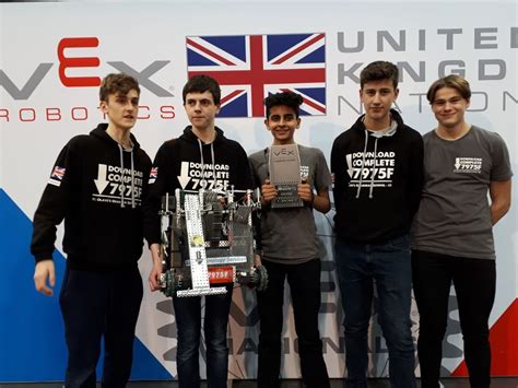 REC Foundation Announces The VEX Robotics Competition UK National Championship RECF