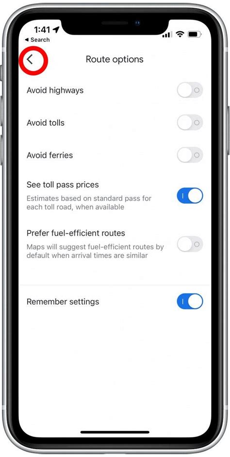 How To Disable Google Maps Fuel Efficient Routes On IPhone