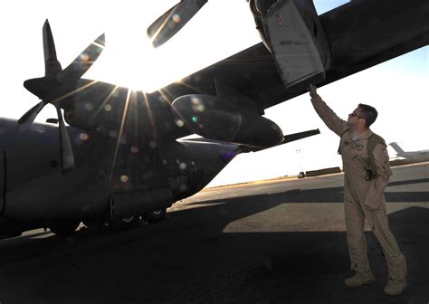 Mobility Airman Profile C 130 Pilot Supports Combat Airlift In