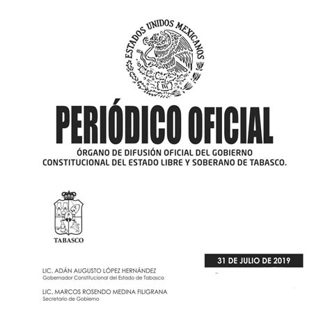 TEXTO ÍNTEGRO Publican LEY GARROTE en TABASCO Punto por punto