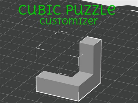 Cubic Puzzle Customizer All You Can Make By Irisy Makerworld