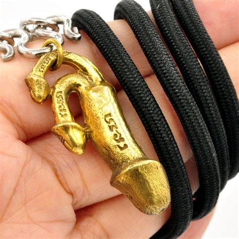 Triple Penis Sex Charm Thai Amulet Buddhist Charm Penis Buddhist Jewelry Buddhist Pendant