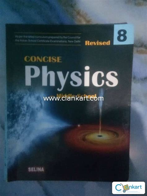 Buy Selina Publishers Class 8th Concise Physics For Cisce Icse Book