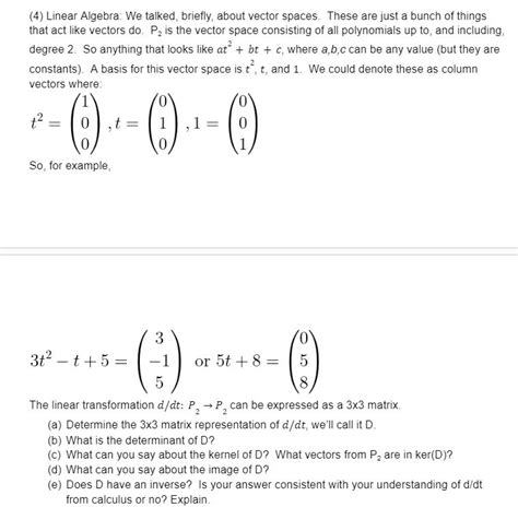 4 linear algebra we talked briefly about vector