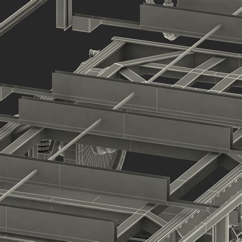 3dsmax Train Chassis