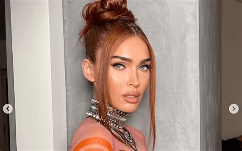 In Sultry New Pictures Megan Fox Flaunts Her Ample Assets In A Sheer