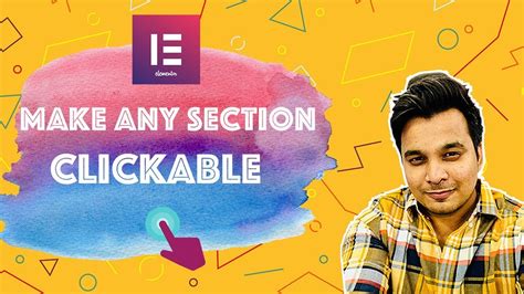 Make Elementor Section A Clickable Link Without Additional Plugin