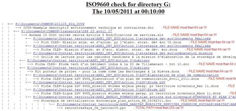 Check ISO9660 Directories And Files And Report On HTML Link File Data