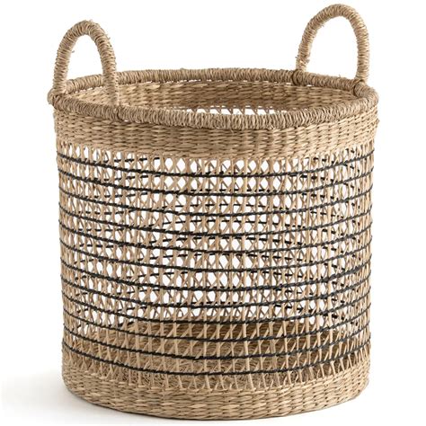 Круглая плетеная корзина Renee Wicker Basket по цене 7 000 руб купить