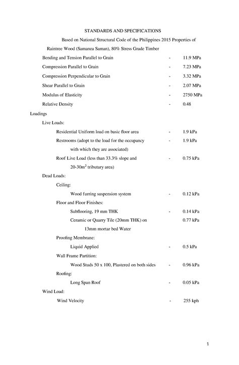 Truss Analysis For Class Standards And Specifications Based On