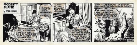 Romero Enric Badia Original Strip Modesty Blaise The Catawiki
