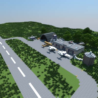 Small Airfield Minecraft Map