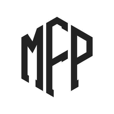 Premium Vector Mfp Logo Design Initial Letter Mfp Monogram Logo Using