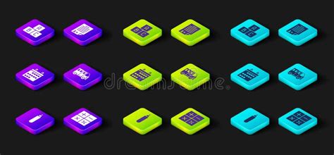 Set Marker Pen Calculator Calendar School Bus Exam Sheet With A Plus Grade And Abc Blocks