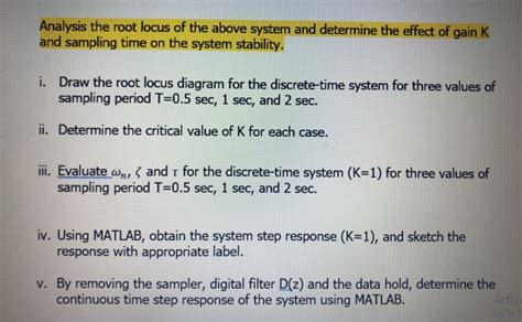 The Figure Below Shows The Block Diagram Of A Chegg