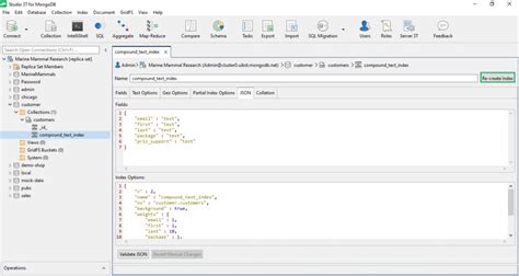 How To Create A MongoDB Index Studio 3T