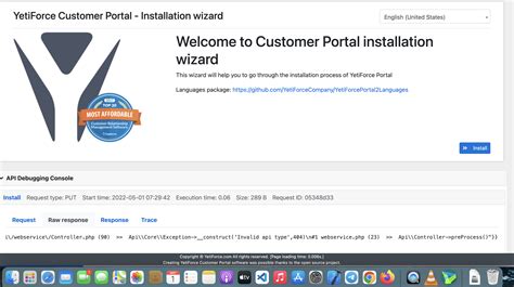 When I Try To Integrate Yetiforce Portal To The Crm I Found Invalid