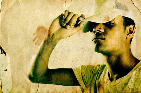 Rapper Van Grunge Stock Afbeelding Image Of Document 2818517