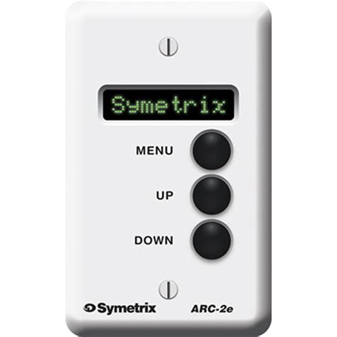 Symetrix ARC E Modular Wall Panel Remote Control For DSP ARC E