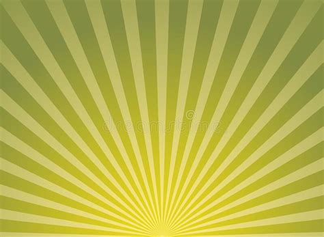 Sunlight Wide Background Green Color Burst Background Stock Vector