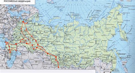 Интерактивная географическая карта россии