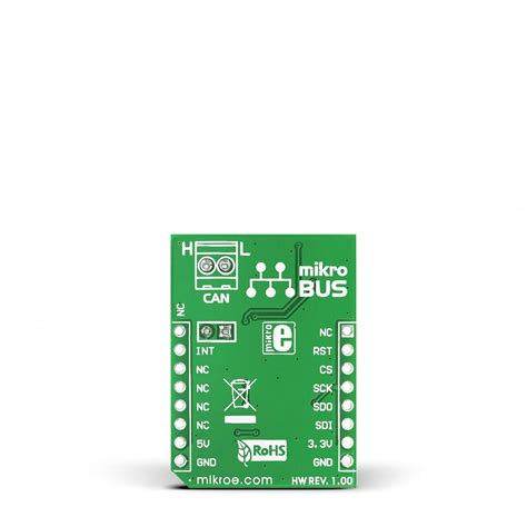 Can Spi Click 3 3v Breakout Board For Sn65hvd230 Can Transciever